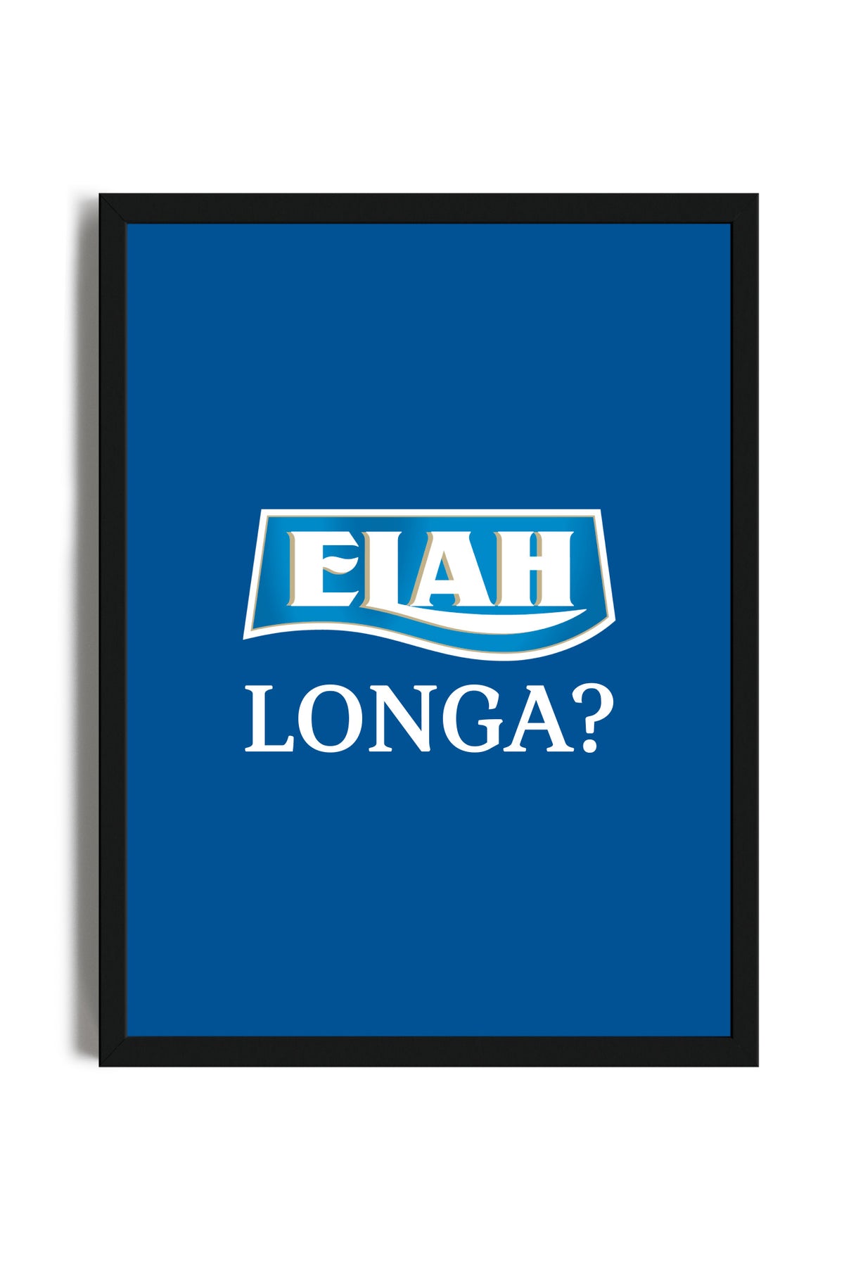 Elah Longa? - Poster con cornice | Strillone Society X Verona Deep ...