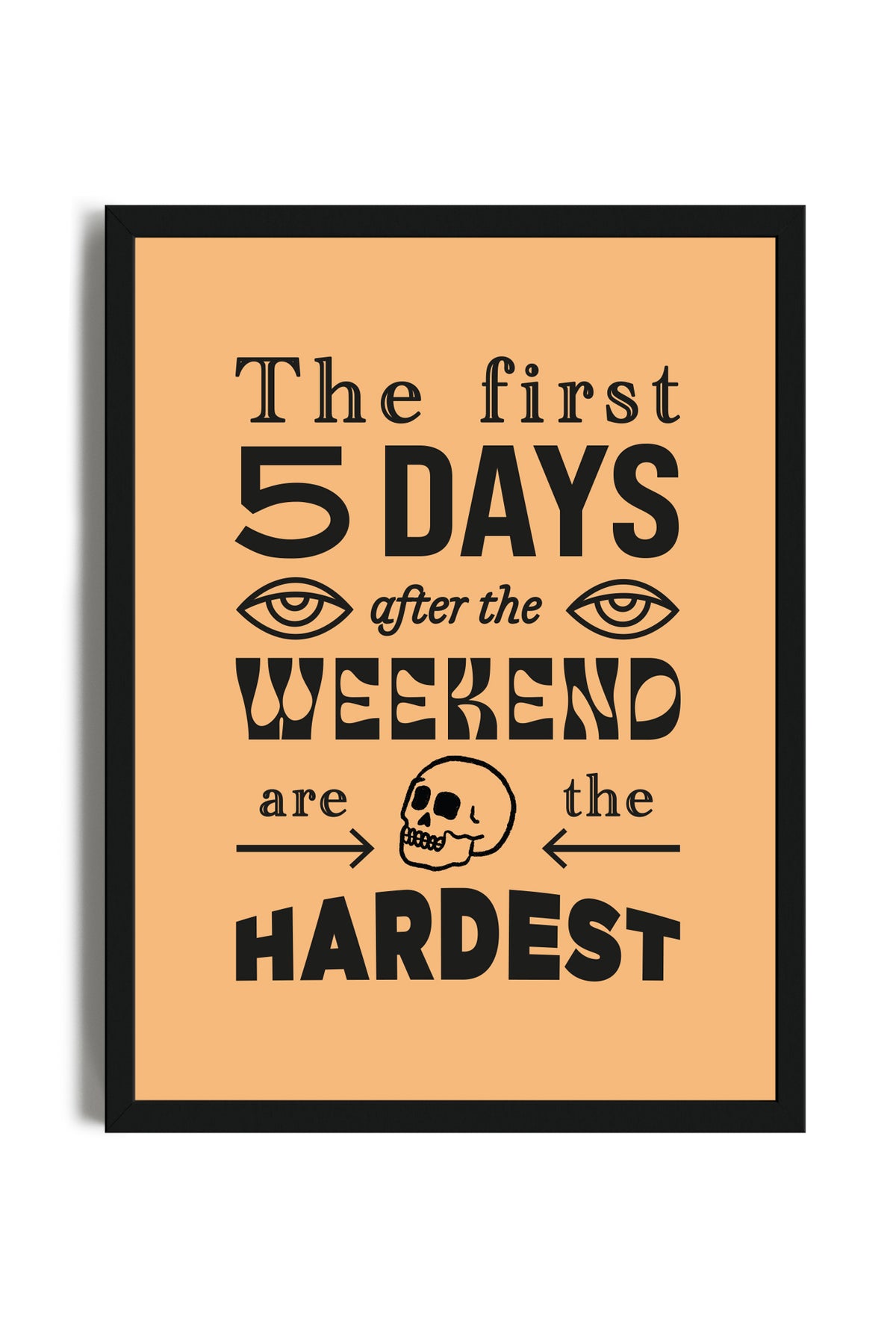 The First Five Days - Poster con cornice | Strillone Society ...